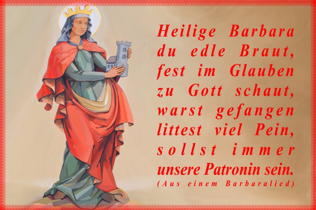 Heilige Barbara – Ordenspatronin - Vorauer Marienschwestern